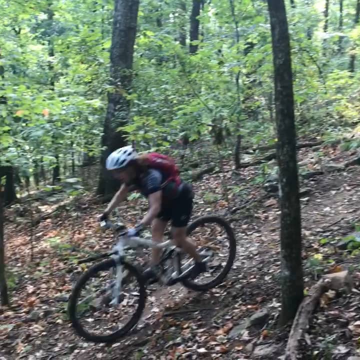 Missy nailing a tricky off-camber corner on Vimeo