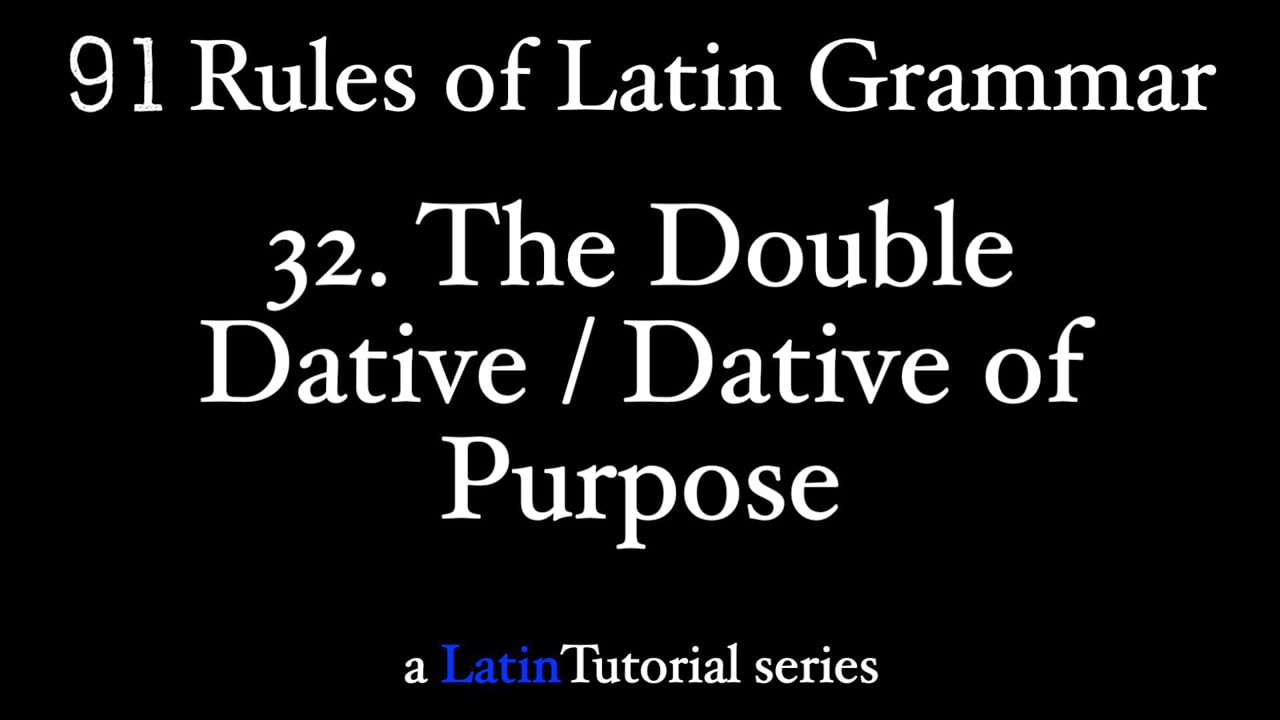 LatinTutorial