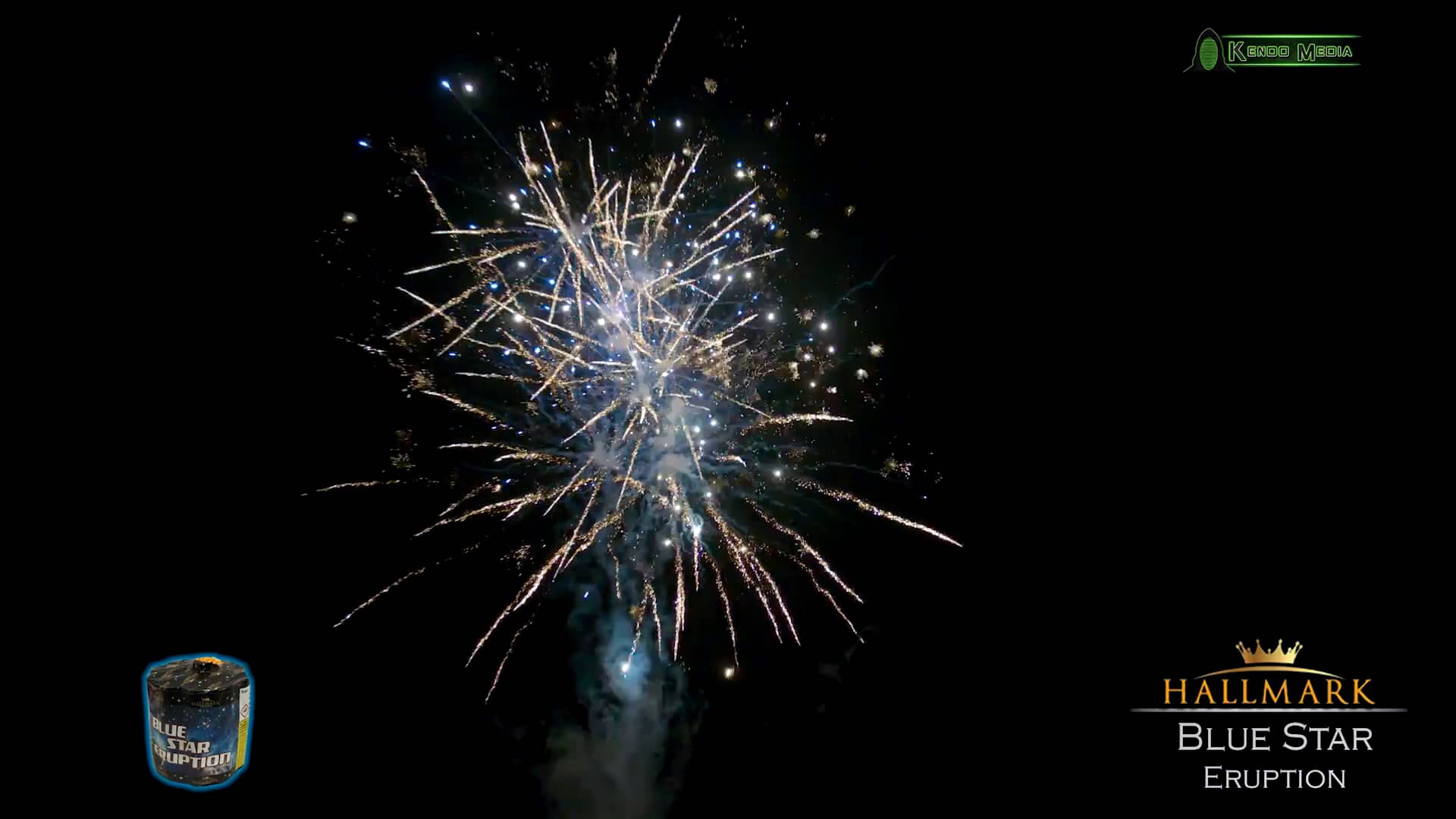 'Blue Star Eruption' Firework Mine by Hallmark Fireworks on Vimeo