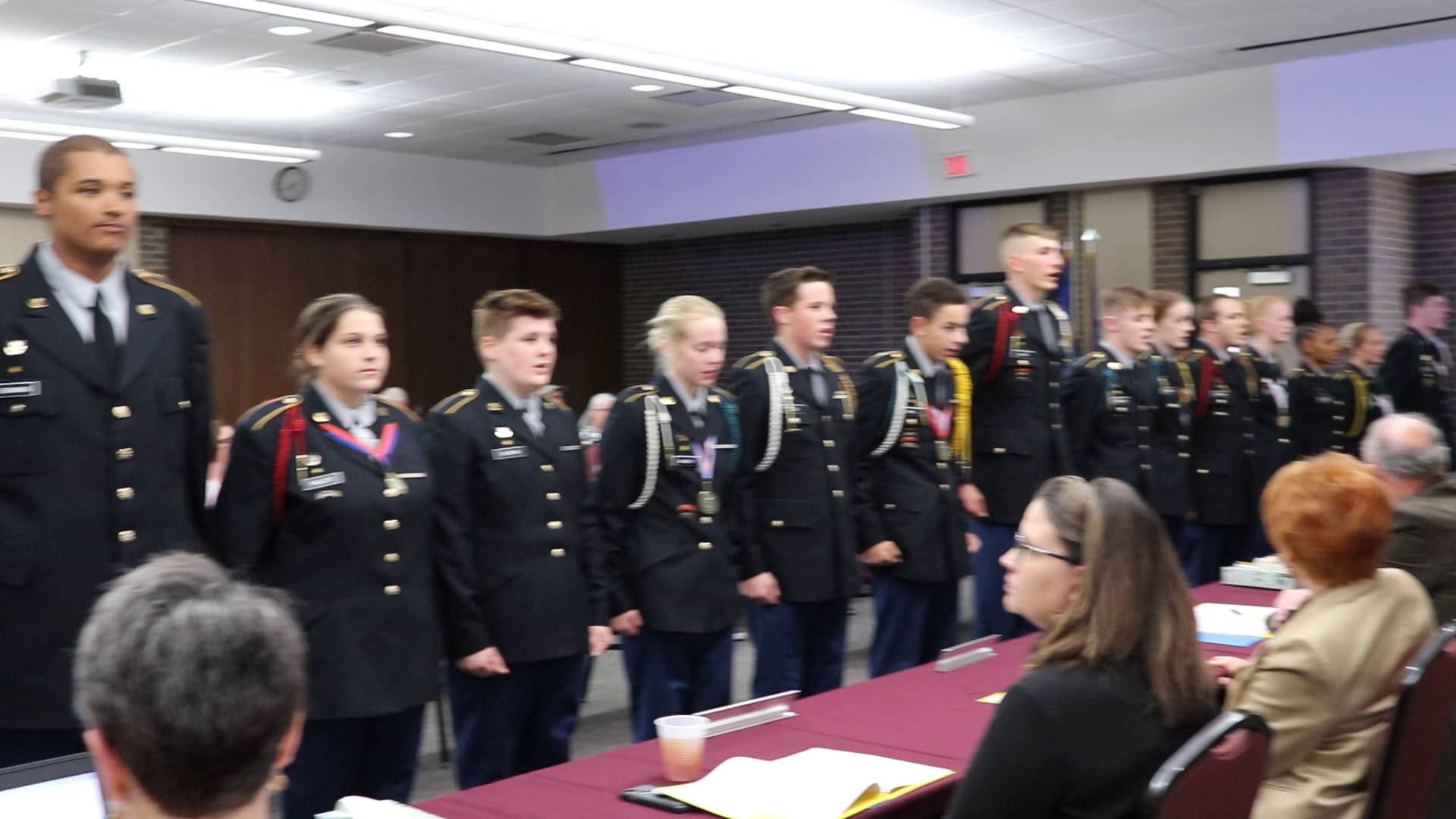 2019 Army JROTC Officer Commissioning Ceremony on Vimeo