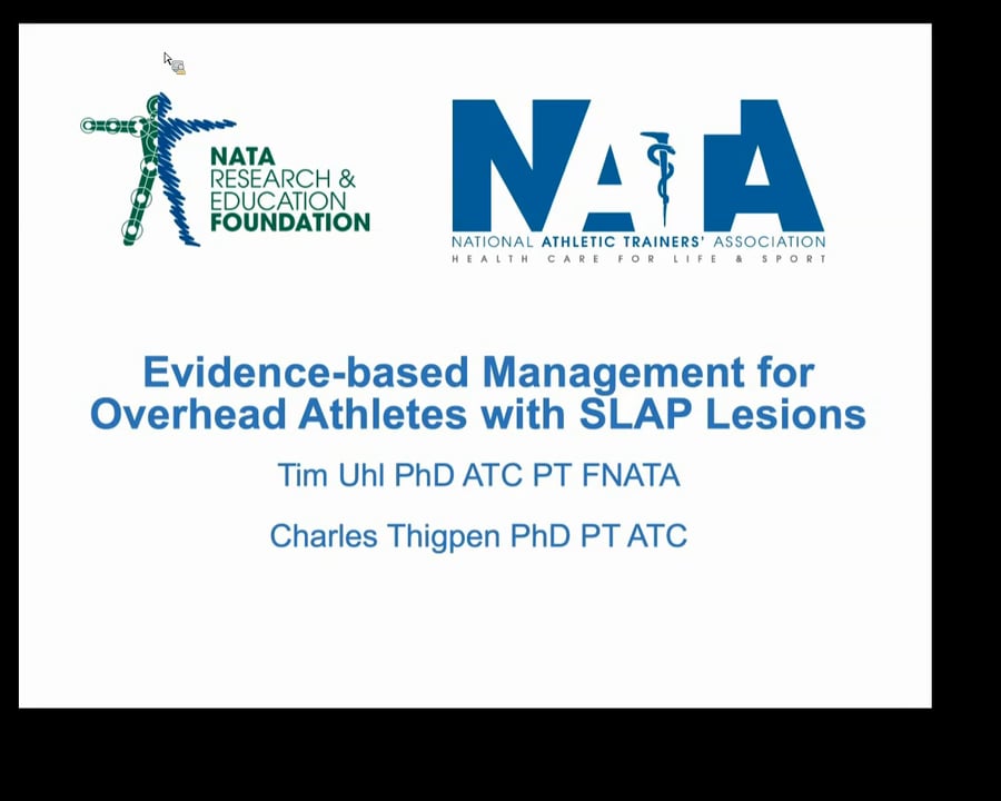Knowledge Initiatives - NATA Position Statement - Evidence-Based Management for Overhead ...