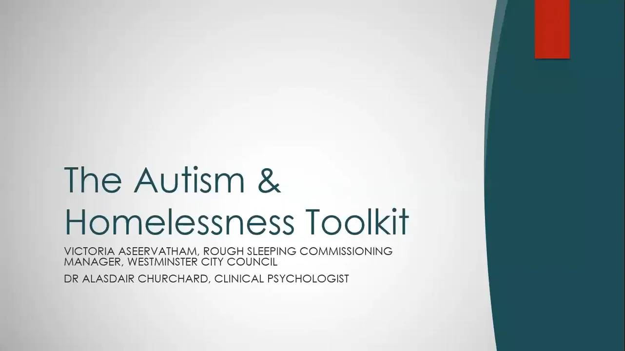 The Autism and Homelessness Toolkit on Vimeo