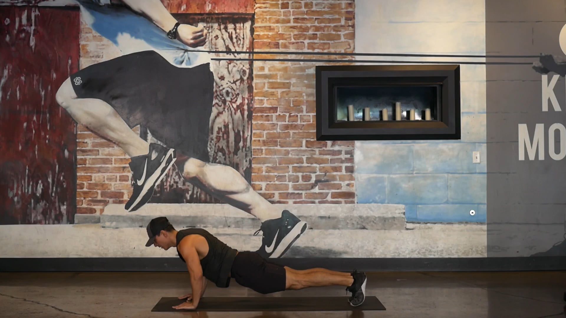 Push-up Wide Plank Hop on Vimeo