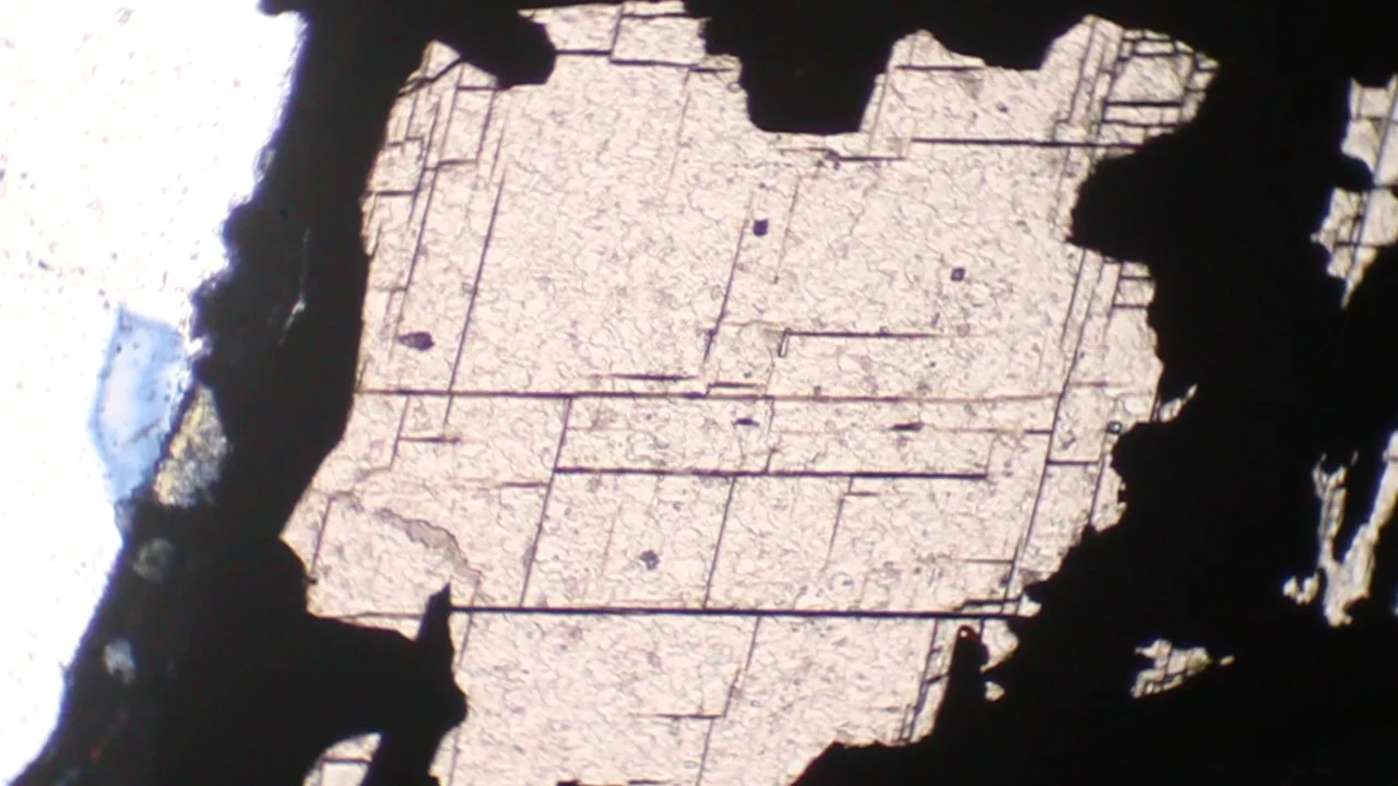 siderite in thin section FKM-208 XP