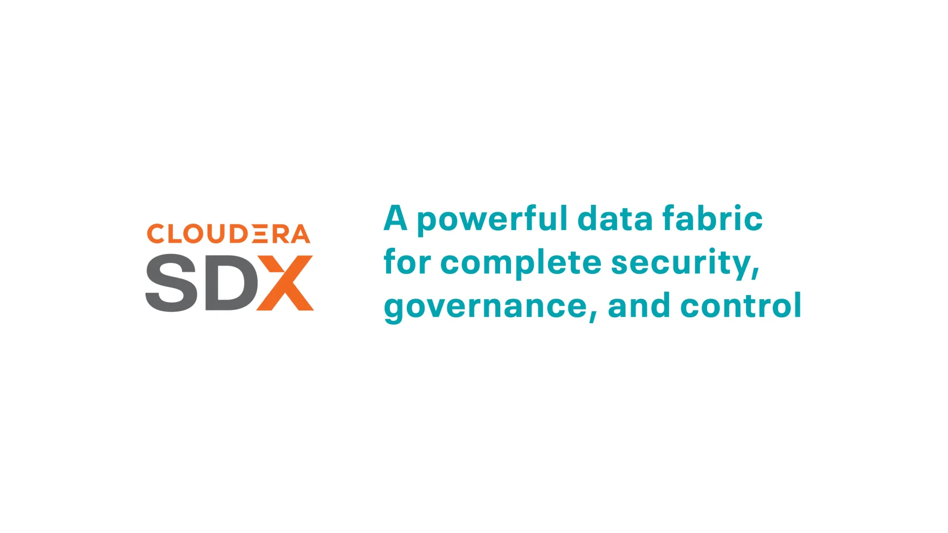 Cloudera Data Platform - SDX
