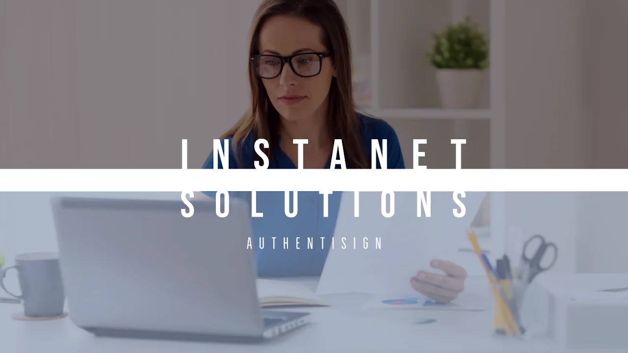 Instanet Authentisign on Vimeo