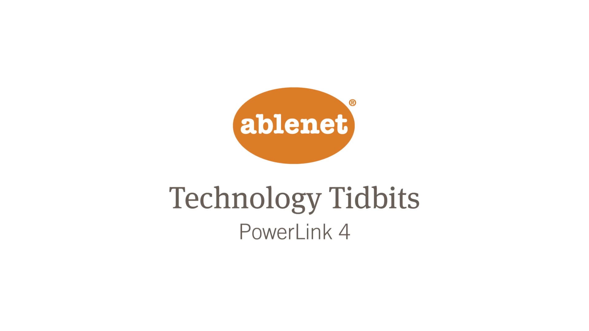 AbleNet Technology Tidbits: PowerLink 4 on Vimeo