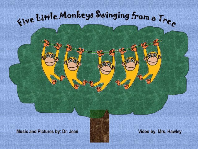 5 Little Monkeys Swinging from a Tree on Vimeo