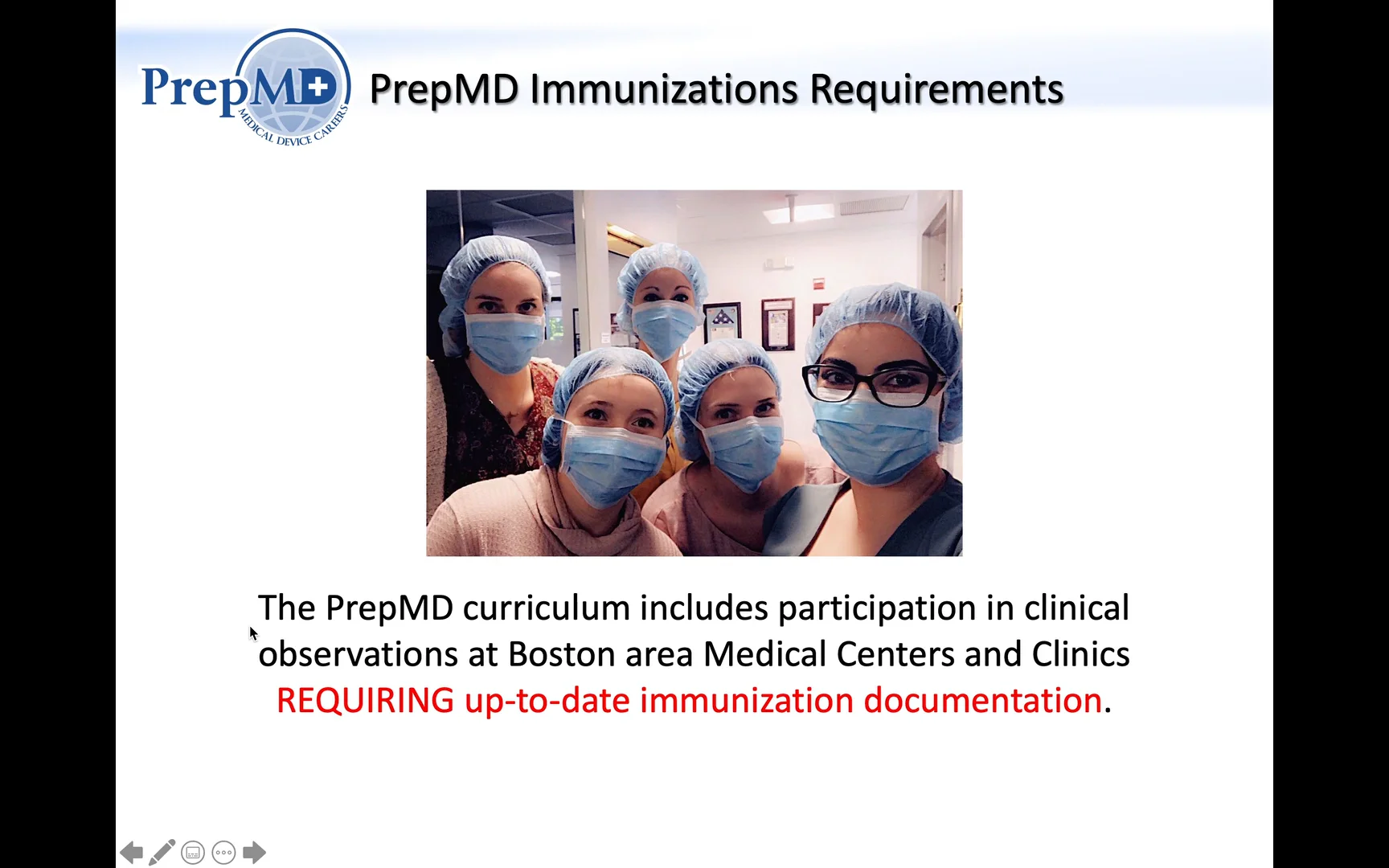 PrepMD Immunization Requirements on Vimeo