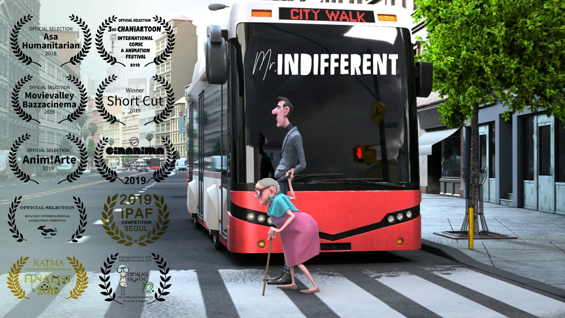 Mr Indifferent - Give in to Giving | Animated Short Film