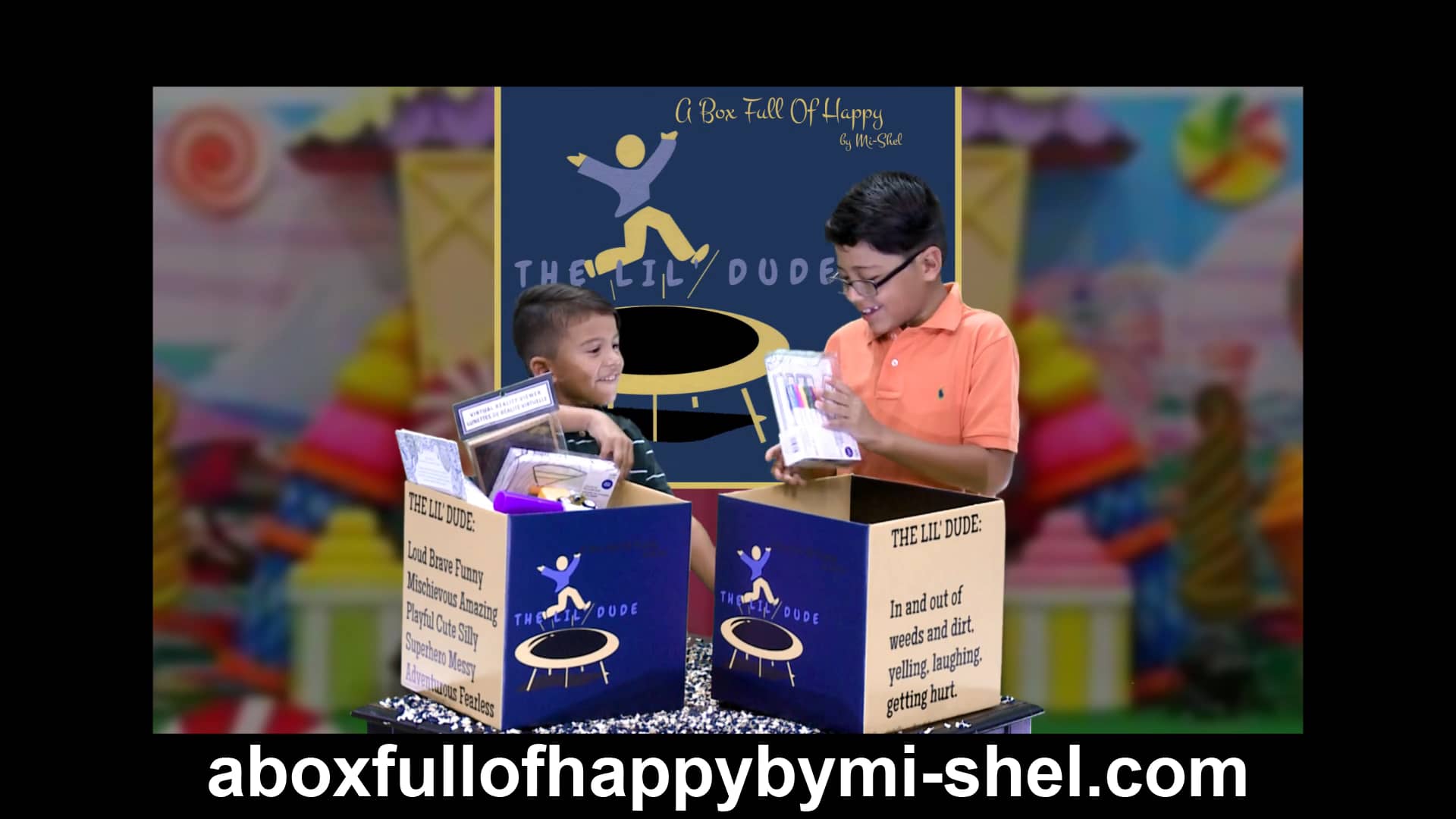 The Lil' Dude Box from A Box Full Of Happy by Mi-Shel on Vimeo