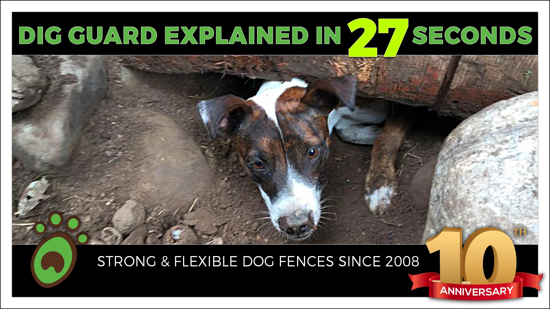 Dog Fence Dig Guard on Vimeo