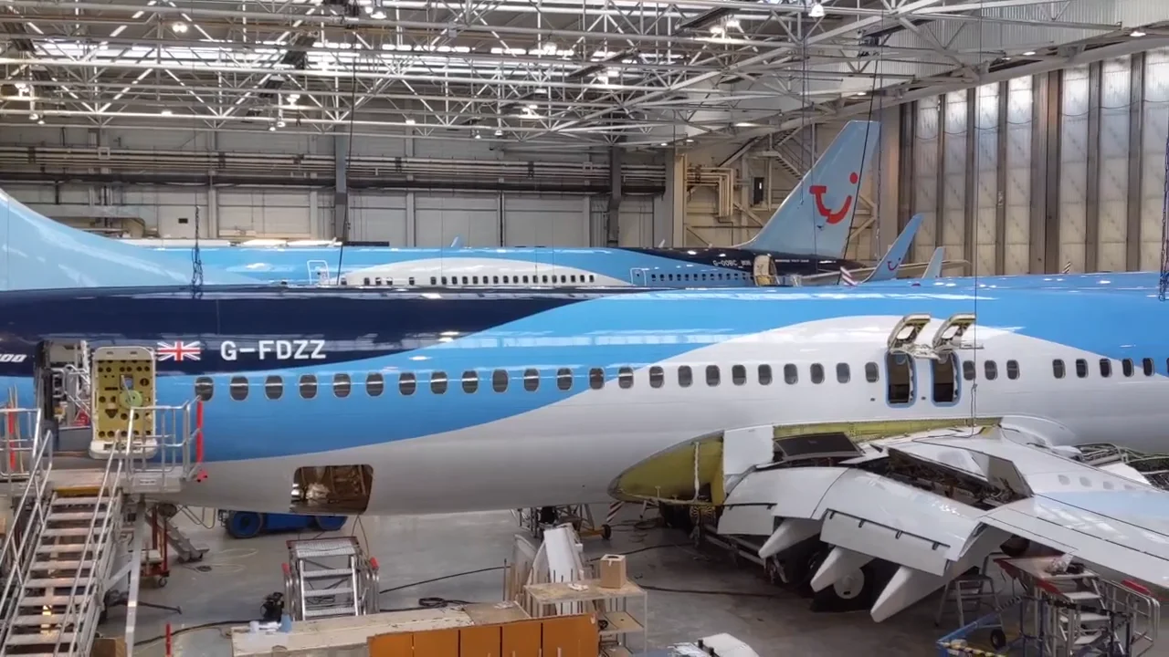 TUI Engineering's Incredible Hangar at Luton Airport
