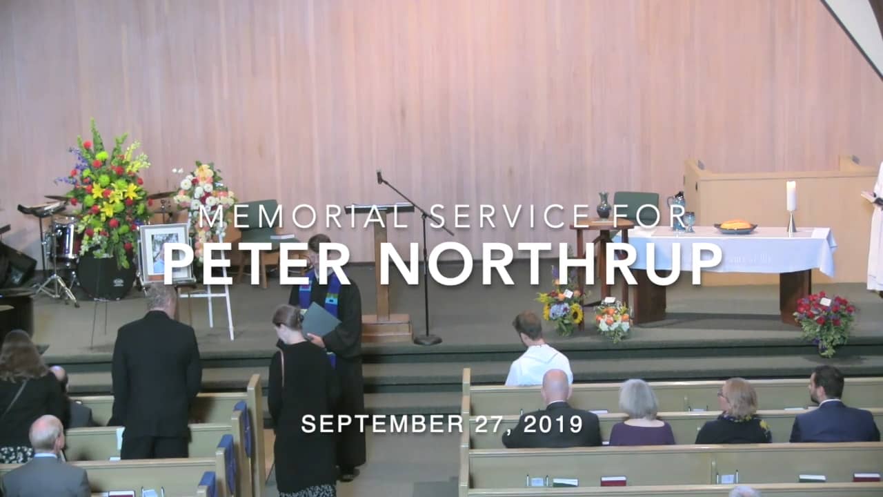 Peter Northrup Memorial Service on Vimeo