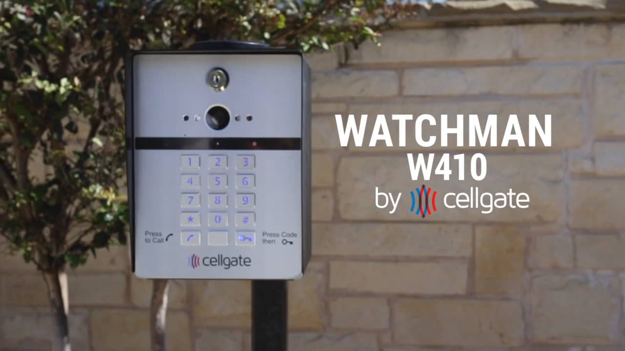 CellGate Watchman W410 Advanced Telephone Entry System on Vimeo