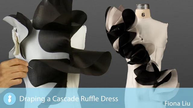 How To Draw Cascading Ruffles