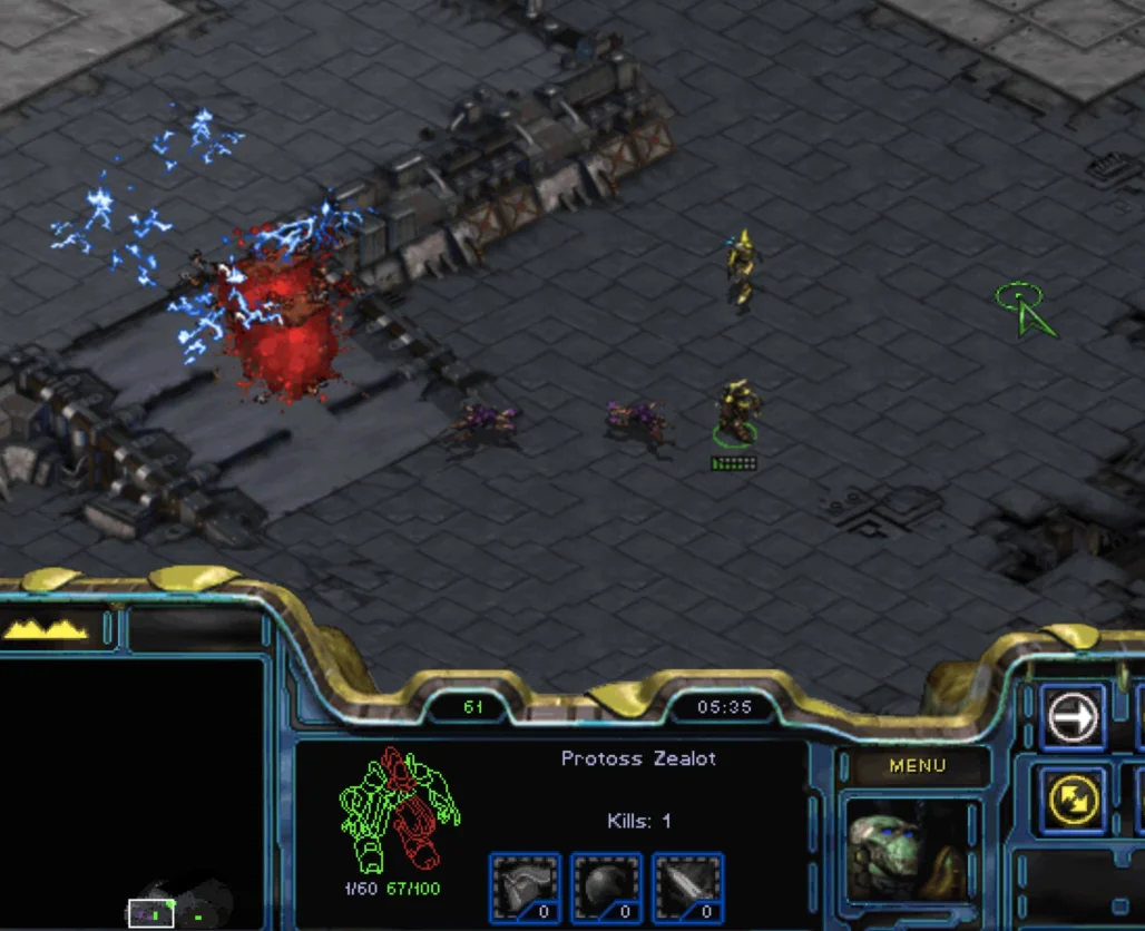 Templar's devastating Psionic Storm on Vimeo