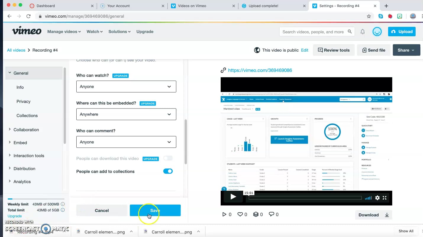 How to upload to Vimeo on Vimeo