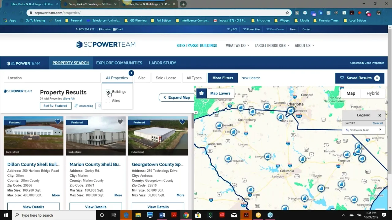 Tour the brand new SC Power Team site selection website on Vimeo
