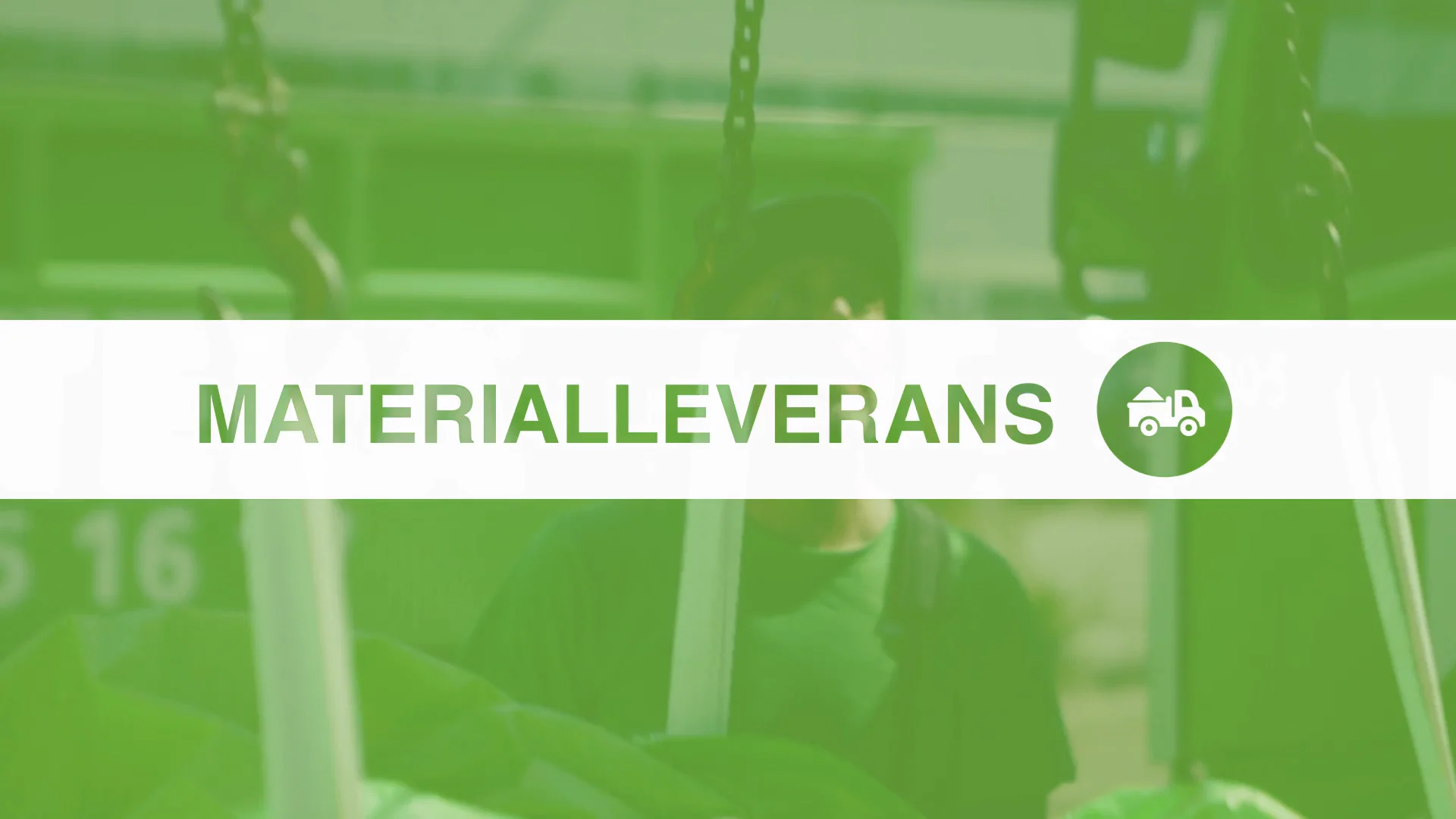 Sortera Recycling Produktfilm - Materialleverans on Vimeo