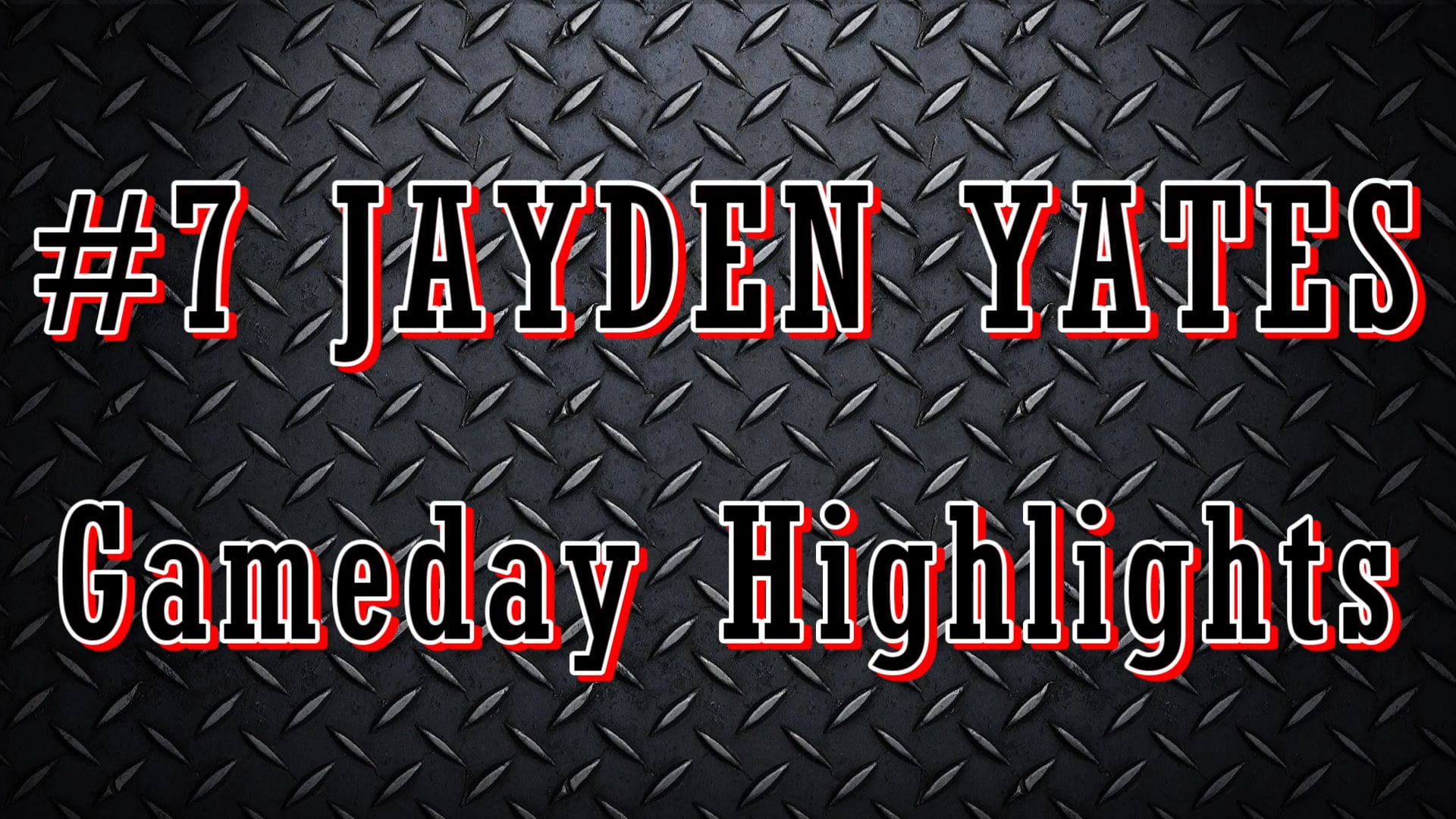 Jayden Yates - Gameday Highlights vs Evergreen Hammers - 29 OCT 19 on Vimeo