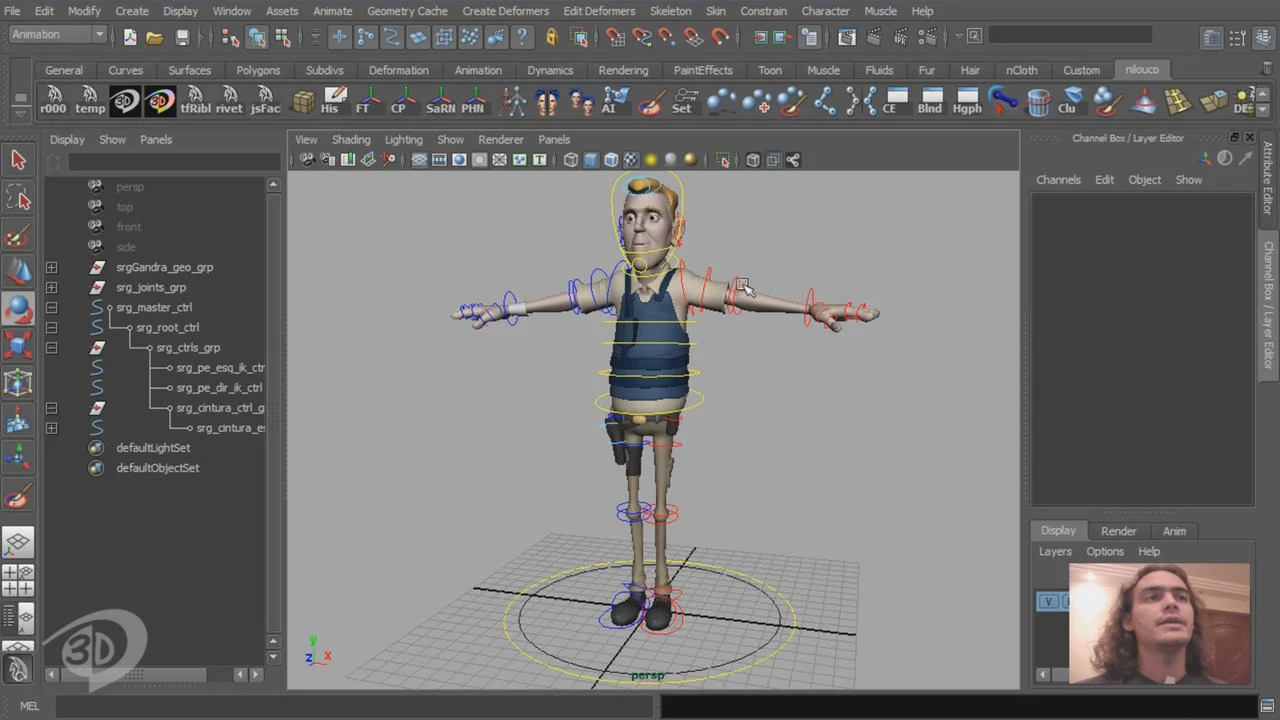 Tutorial - Maya - Rigging - Controls - PT on Vimeo