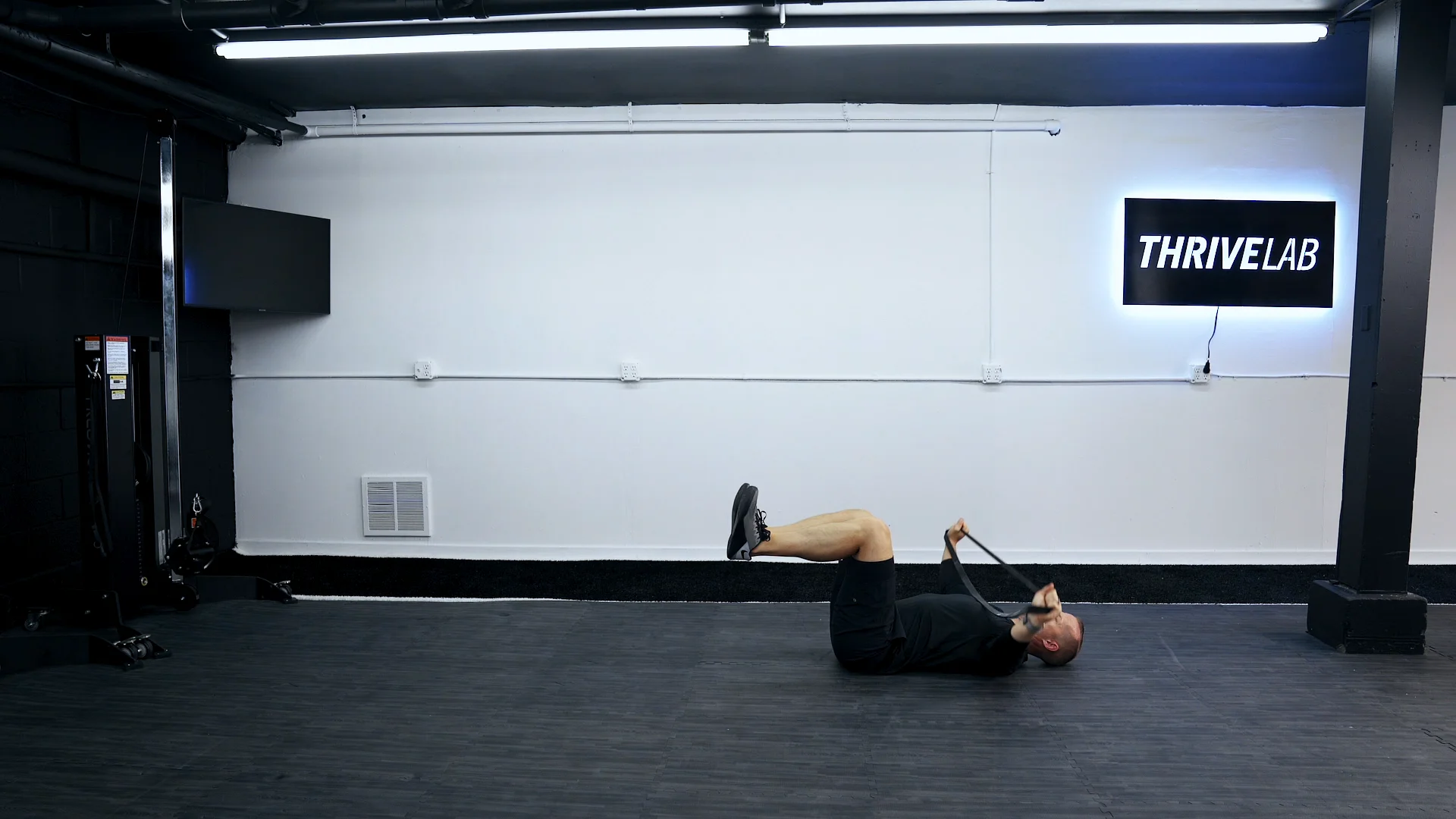 GIF SUPINE BAND PULL APART