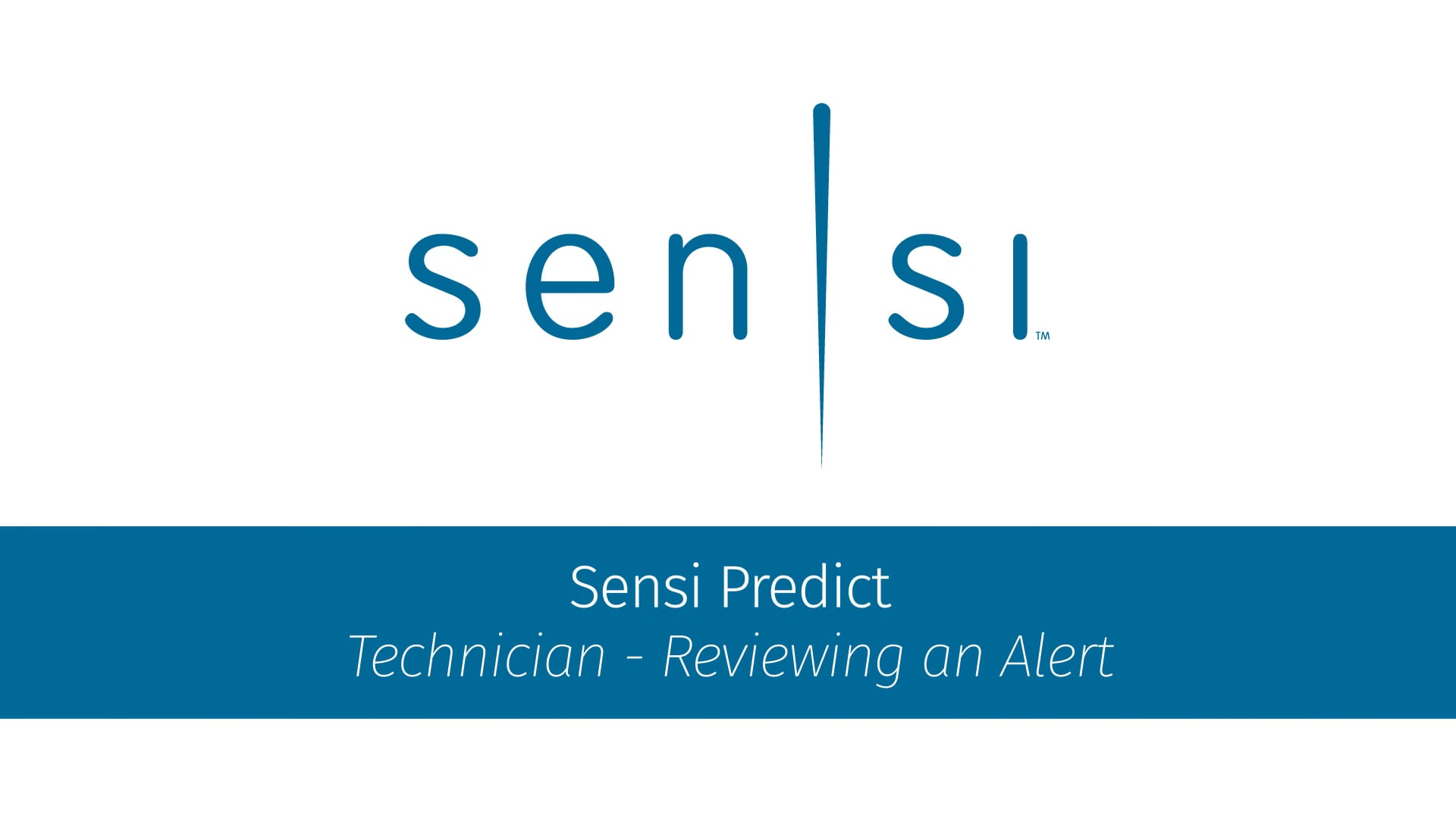 Sensi Predict Oct 2019 Updates - Tech First Step on Vimeo