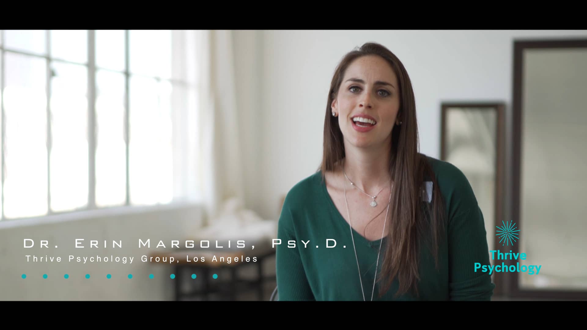 Dr. Erin Margolis, Psy.D | Thrive Psychology Group | Los Angeles on Vimeo
