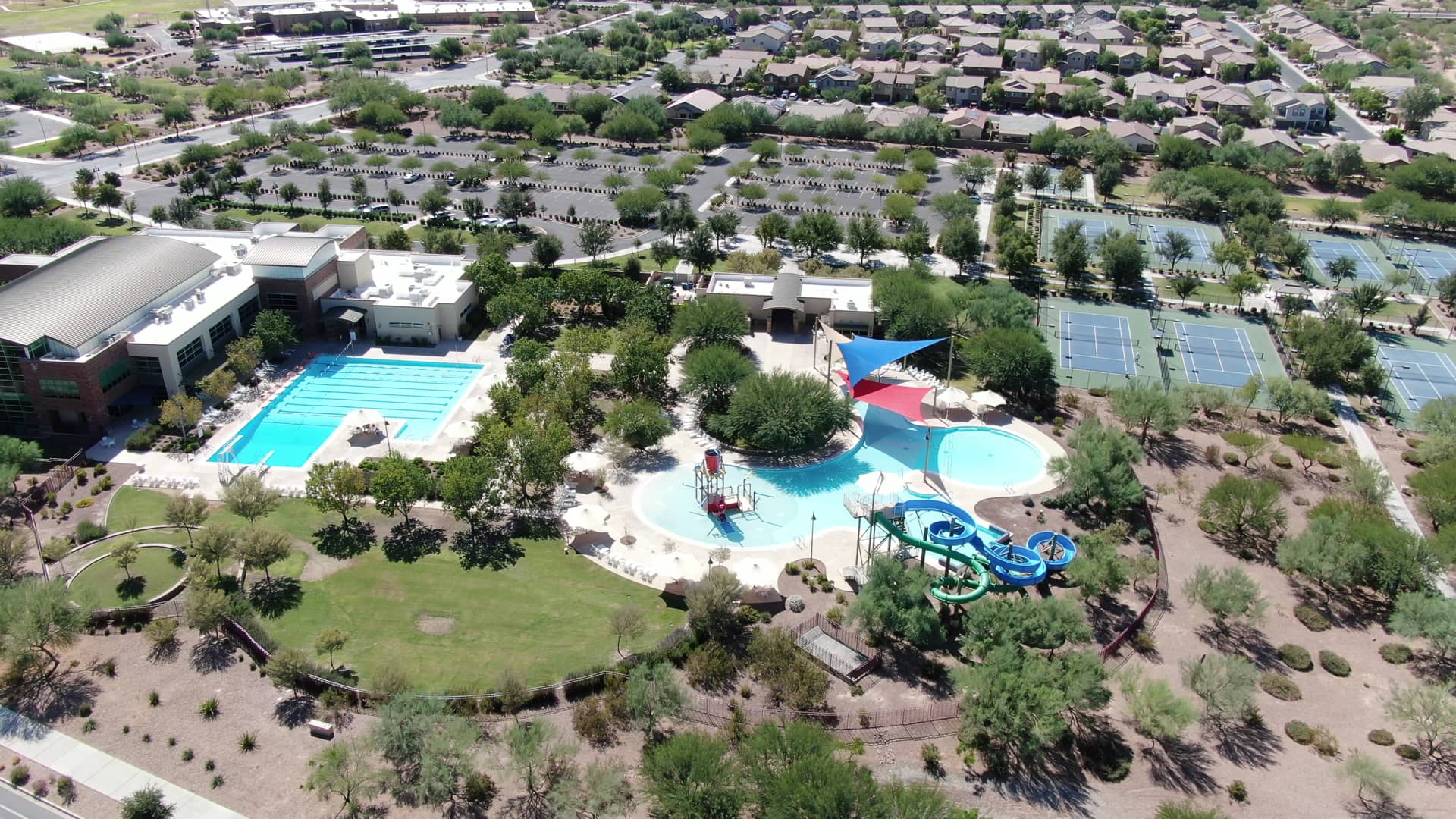 Aerial View of Anthem Parkside at Merrill Ranch by D.R. Horton America ...
