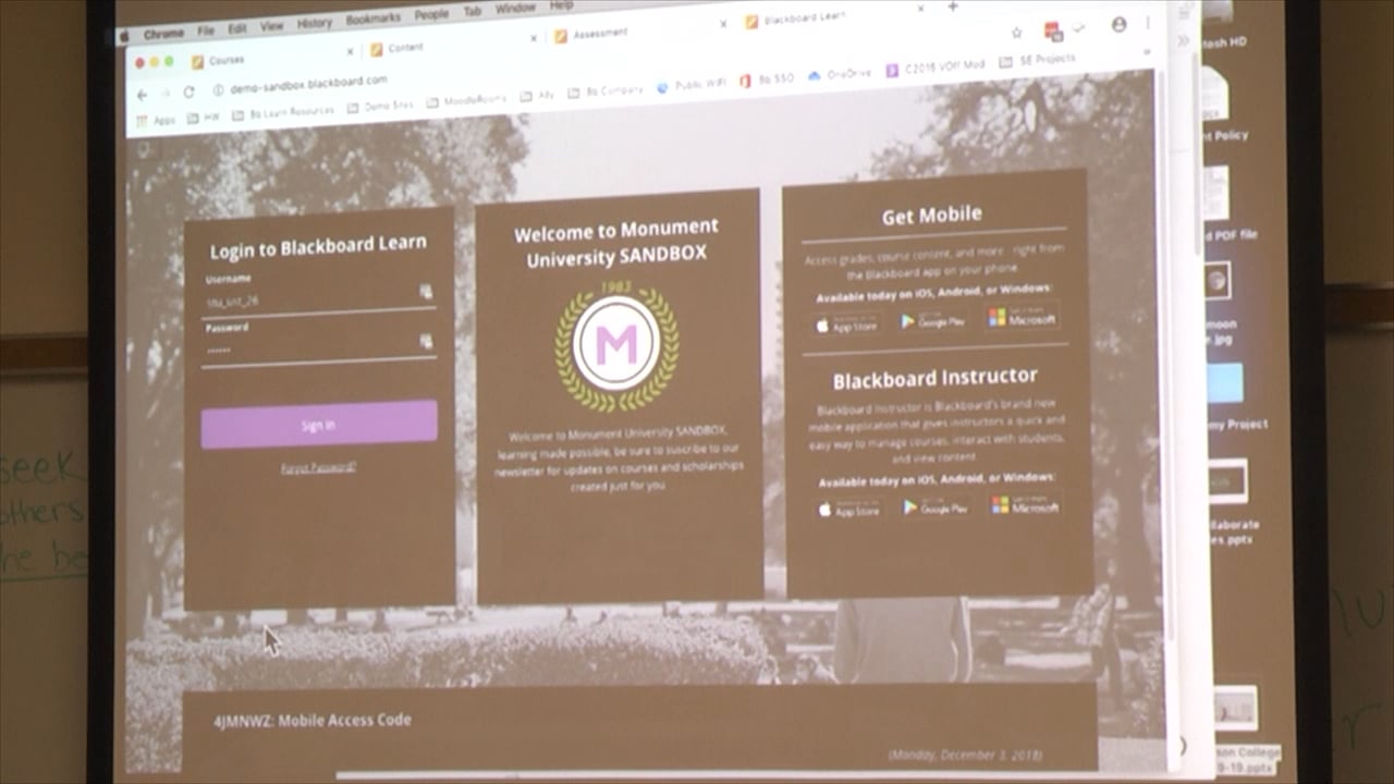 LMS Showcase: Blackboard Ultra – October 29, 2019 on Vimeo