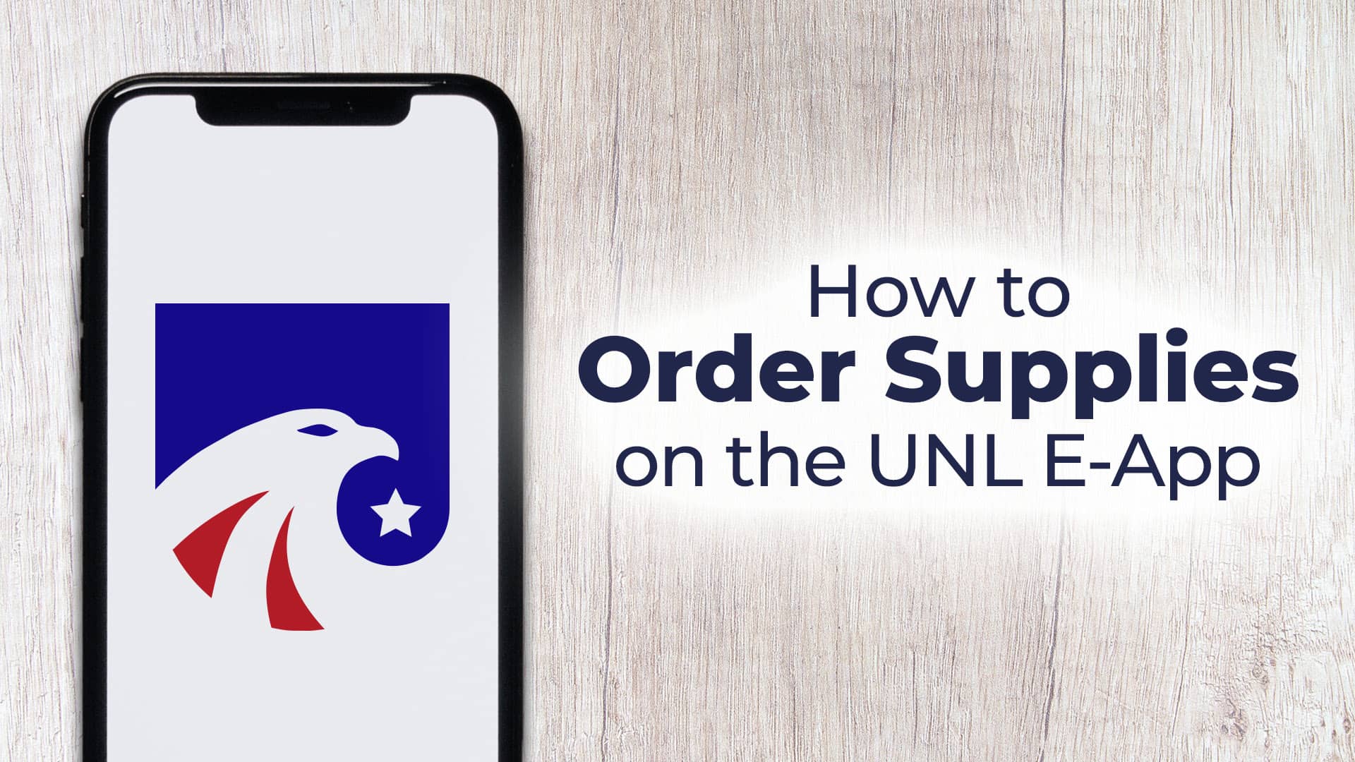 How to Order Supplies on the UNL E-App on Vimeo
