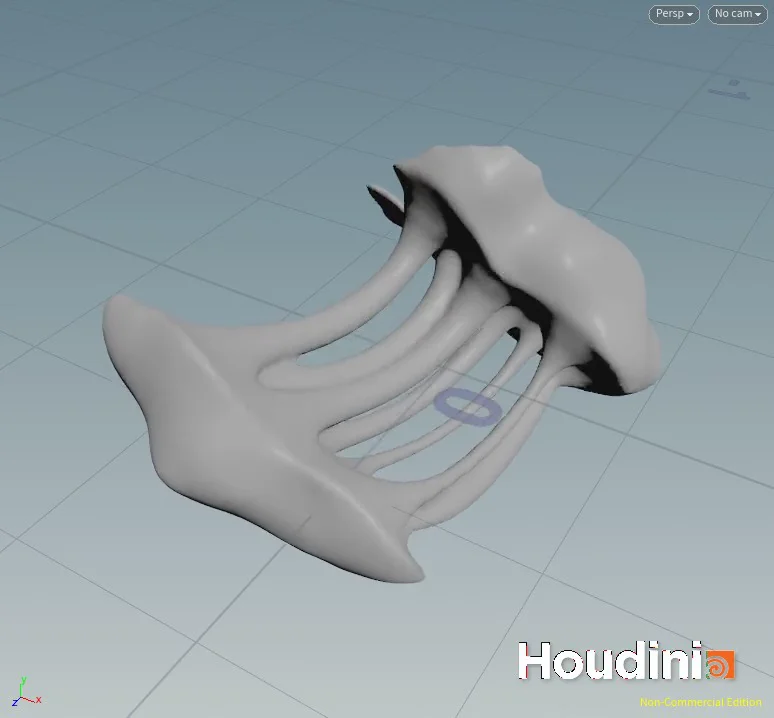 Houdini Viscosity Saliva Slime 02 on Vimeo