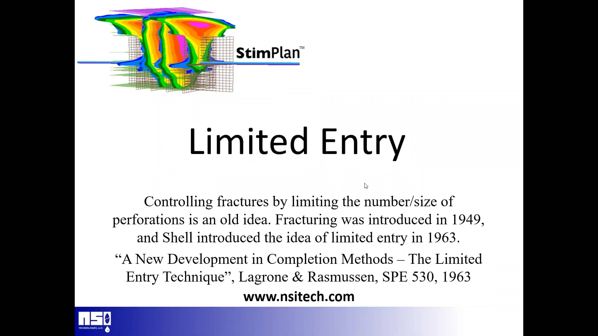 NSI Technologies Webinar: Understanding Perforation Friction and ...