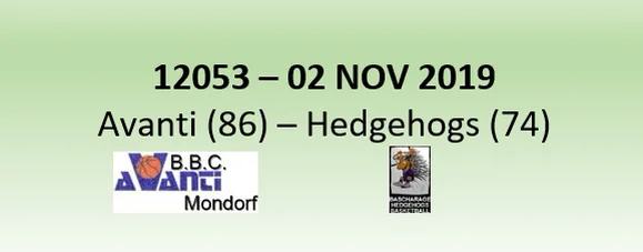 National 2 men games - N2H 12053 Avanti Mondorf (86) - Hedgehogs ...