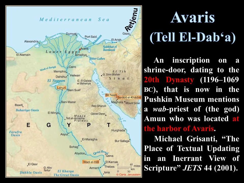 Guest Speaker, Dr. Douglas Petrovich - Joseph and Jacob at Avaris ...