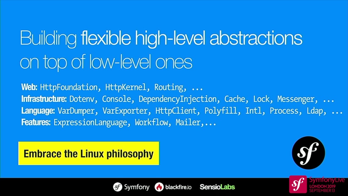 Introducing Symfony Notifier (Fabien Potencier) > Symfony Live London 2019 | SymfonyCasts