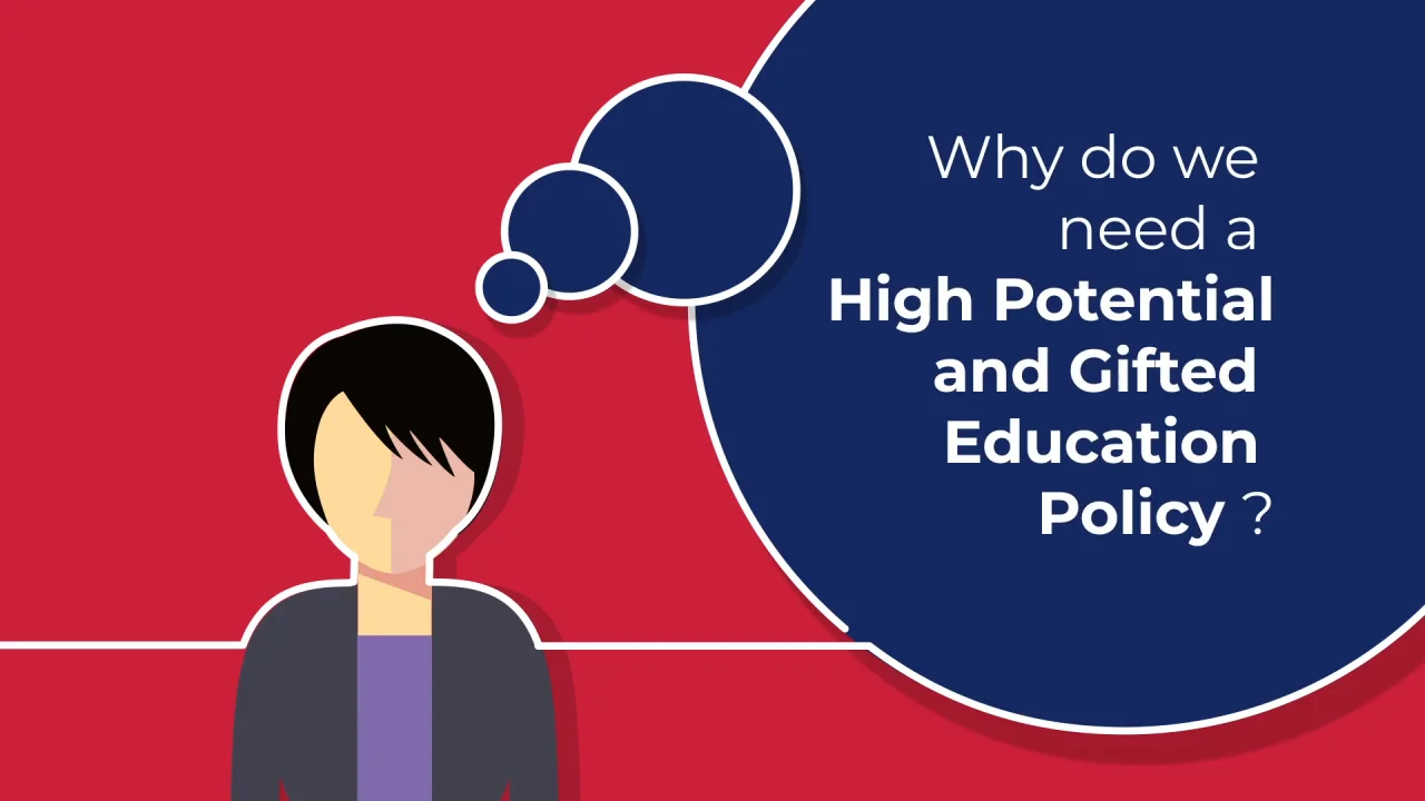 High Potential and Gifted Education Policy on Vimeo