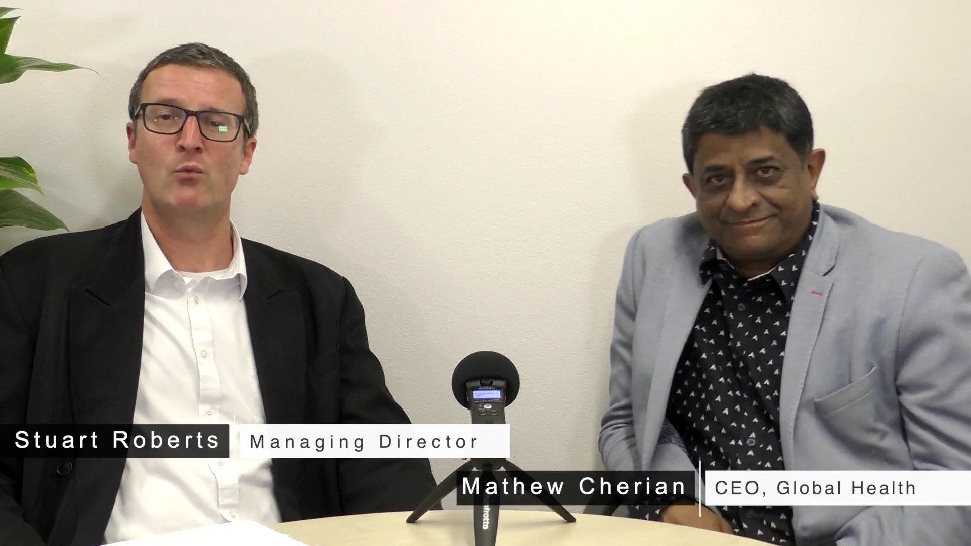 Interview with Mathew Cherian, CEO of Global Health on Vimeo