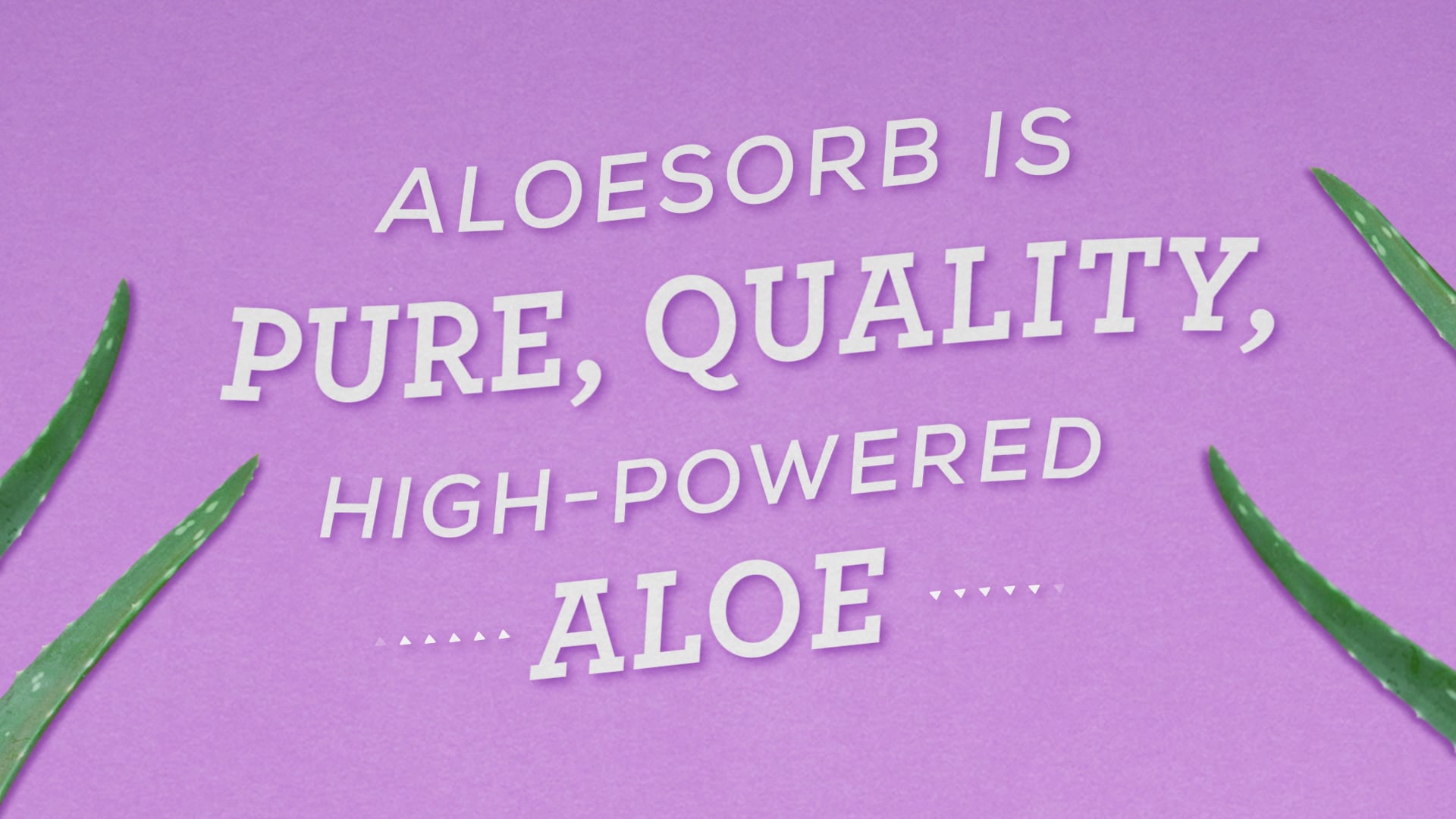 Lily of the Desert - What Is Aloesorb? on Vimeo