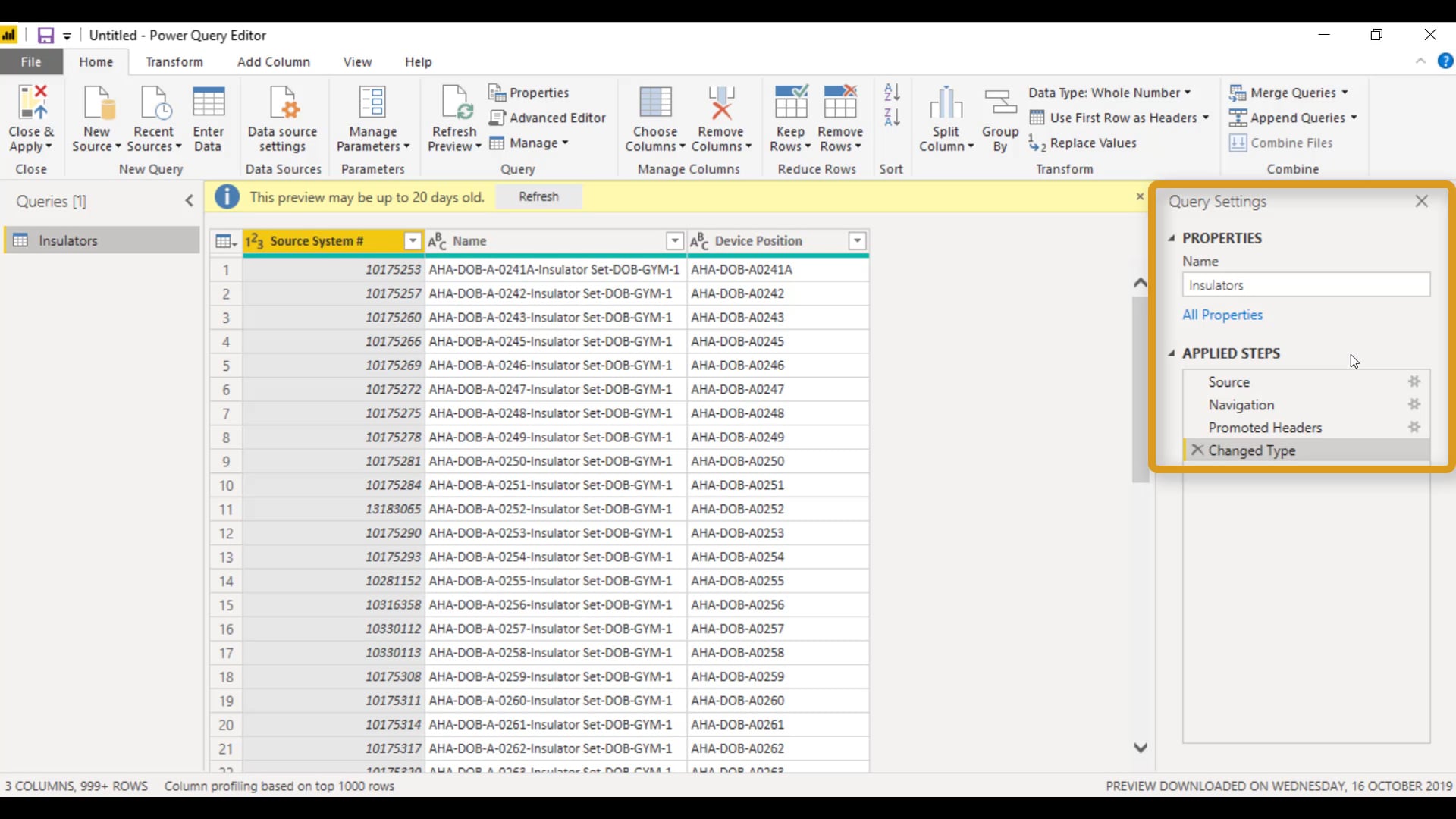 PowerBI Query Edit Functionality on Vimeo