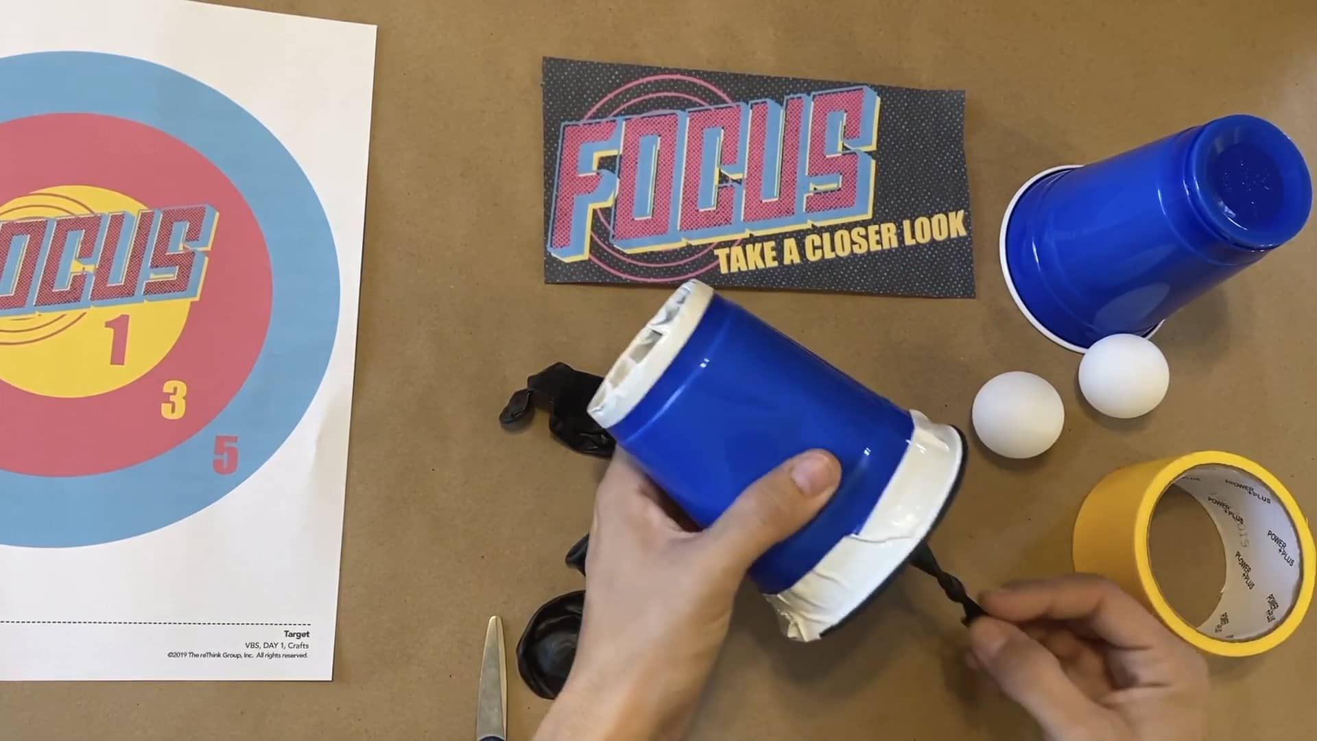 Crafts: Day 1 - STEM Balloon Cup Launcher on Vimeo