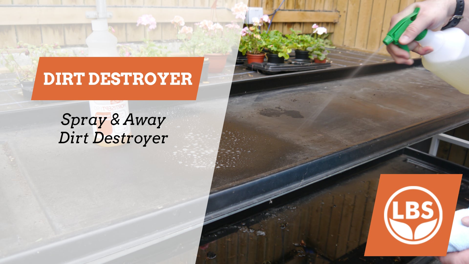 LBS Spray & Away Dirt Destroyer on Vimeo