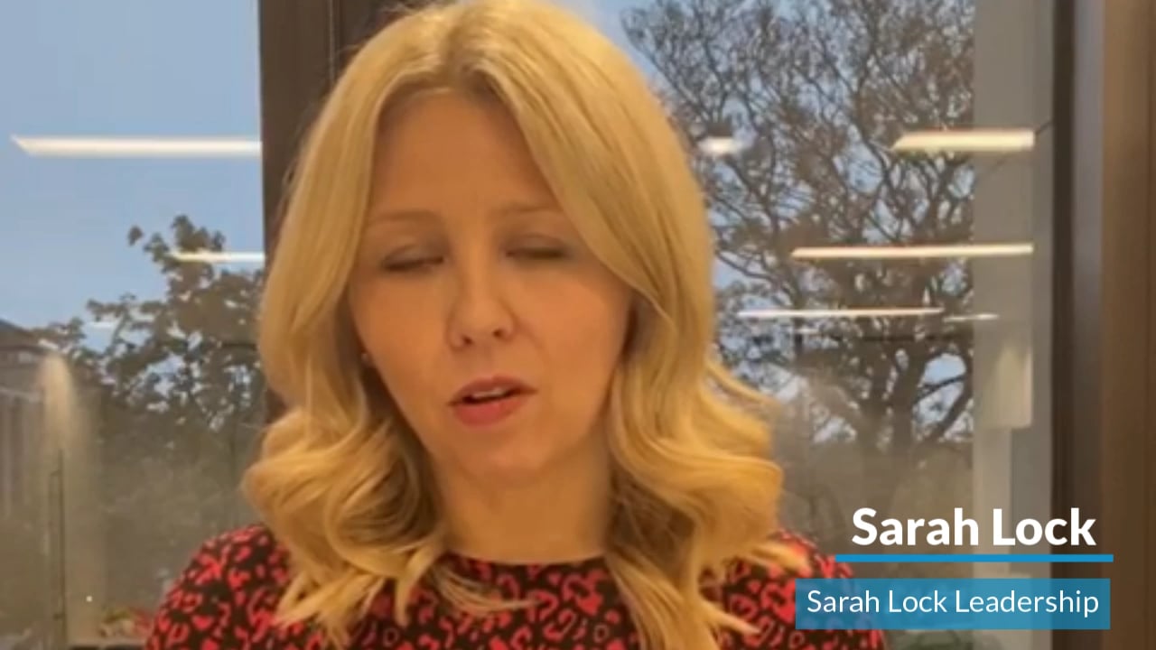 Everyday Leadership with Sarah Lock, Sara Lock Leadership on Vimeo