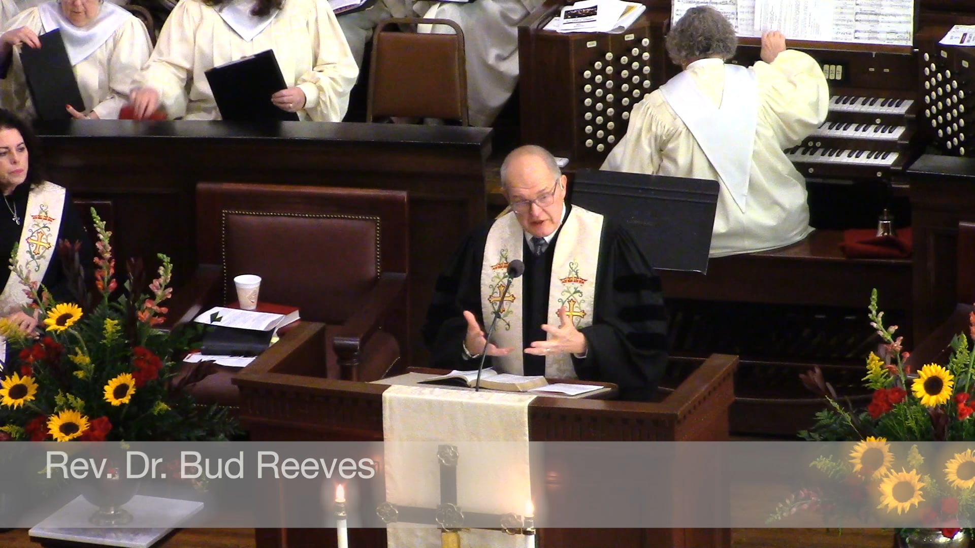 Rev. Dr. Bud Reeves/ A Generous Life/ Classic Service/ November 3, 2019 ...
