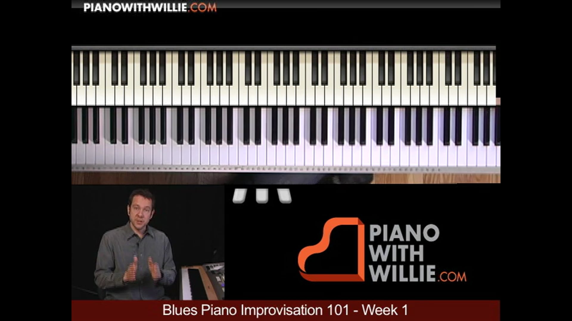 Blues Piano Improvisation 101 - 1 - Jazzedge Academy