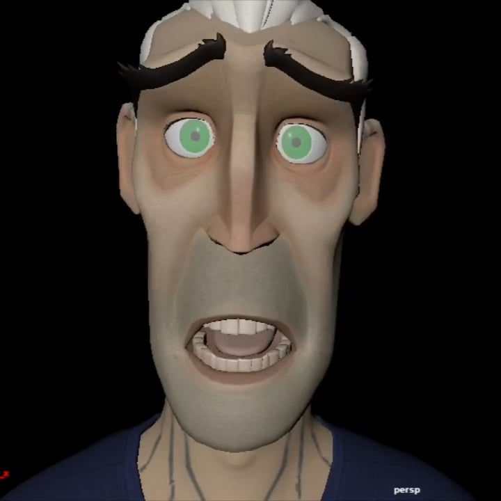 “Wait!” Facial Animation Practice on Vimeo