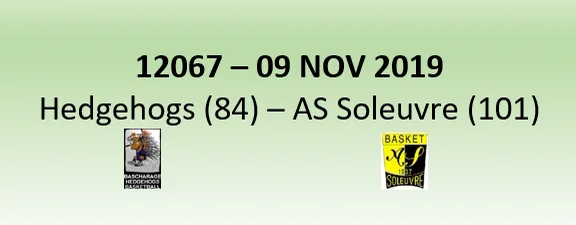 N2H 12067 Hedgehogs Bascharage (84) - AS Soleuvre (101) 09/11/2019 on Vimeo