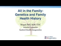 Imagenetics Community Lecture Family History