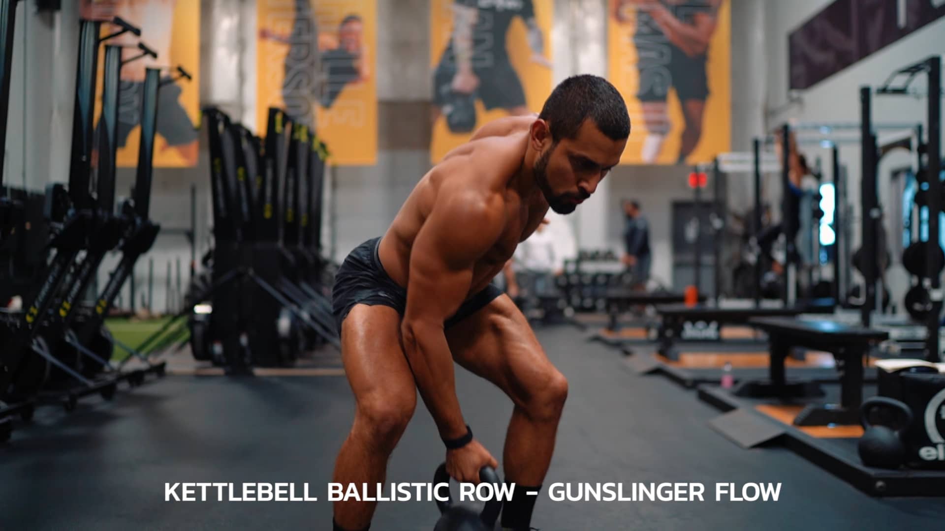 Kettlebell Ballistic Row - Gunslinger Flow on Vimeo